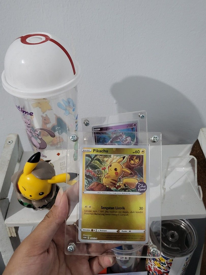 Pikachu x Chatime Limited Edition, Toys & Collectibles, Permainan Papan ...