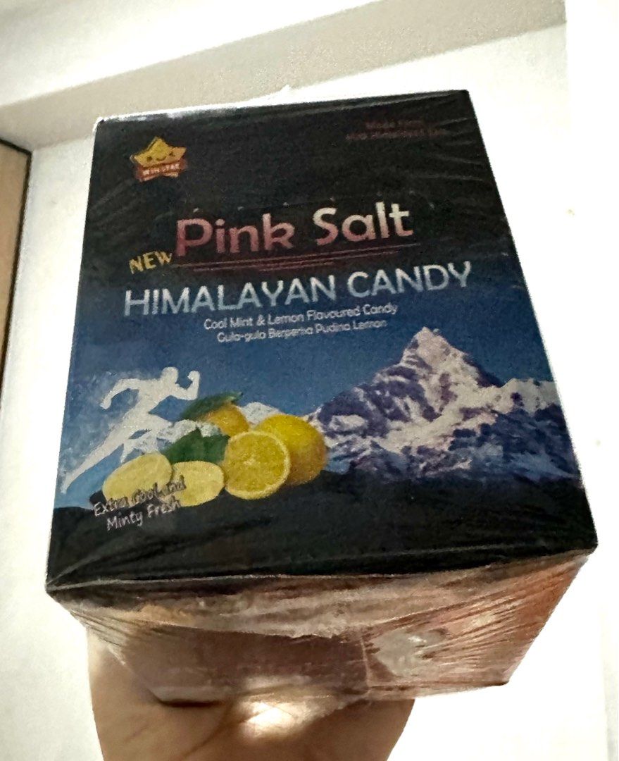 Pink Salt Himalayan Candy, Food & Drinks, Packaged & Instant Food on ...