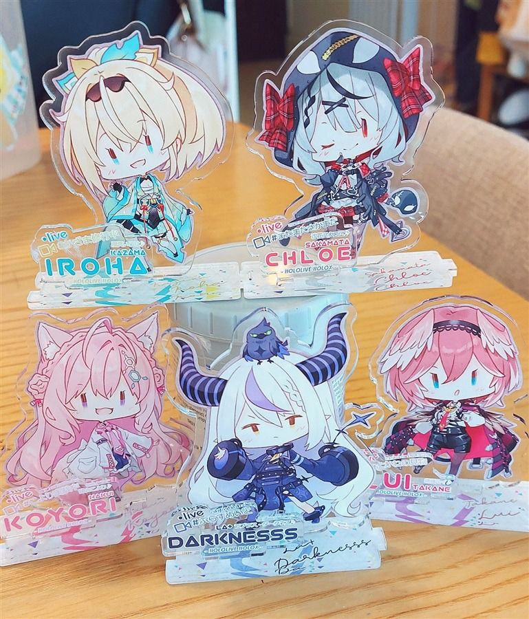 [PO till 25 Sep 2023] Hololive Mini Acrylic Stand Set HoloX Chole ...
