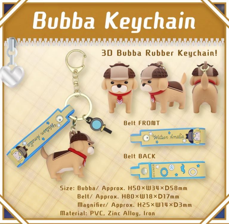 [PO till 30 Sep 2023] Hololive EN Ame Bubba Keychain, Hobbies & Toys ...