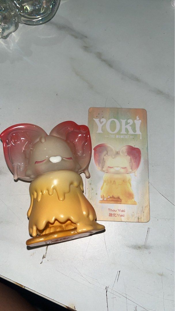 Popmart Yoki The moment Thaw Yoki, Hobbies & Toys, Toys & Games on ...