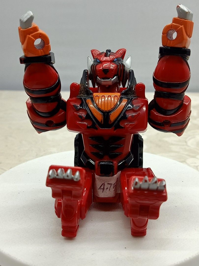Power rangers sentai Geki tiger figure toy 12cm height 545 *Y72 ...