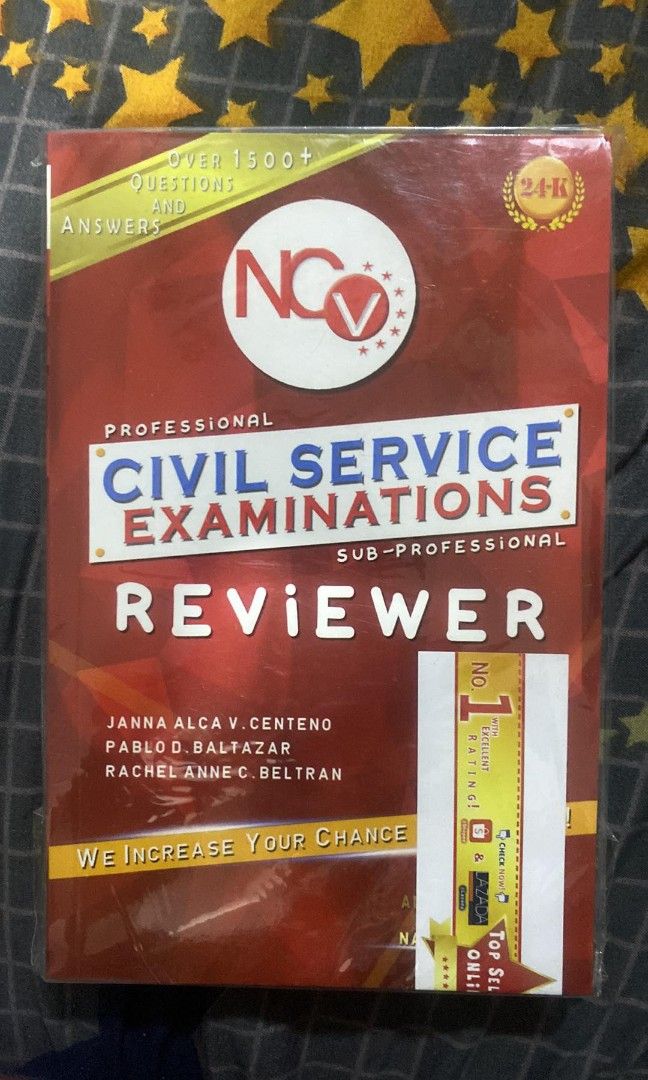 PROFESSIONAL CIVIL SERVICE EXAMINATIONS SUB-PROFESSIONAL REVIEWER ...