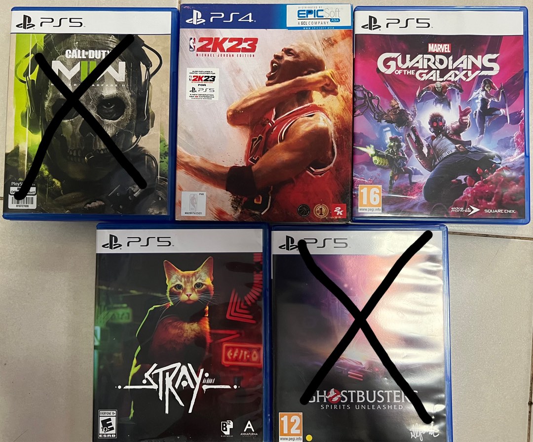 Ps4 and Ps5 games, Video Gaming, Video Games, PlayStation on Carousell