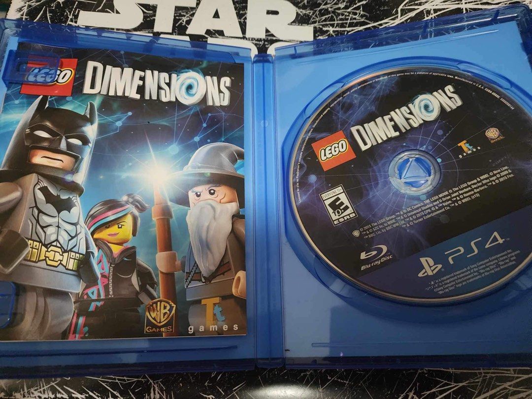 PS4 Lego Dimensions Game and LegoDimension Figures Set on Carousell