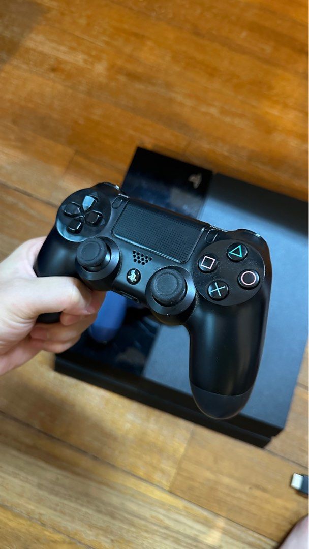 PS4 with 2 controllers and box, Video Gaming, Video Game Consoles ...