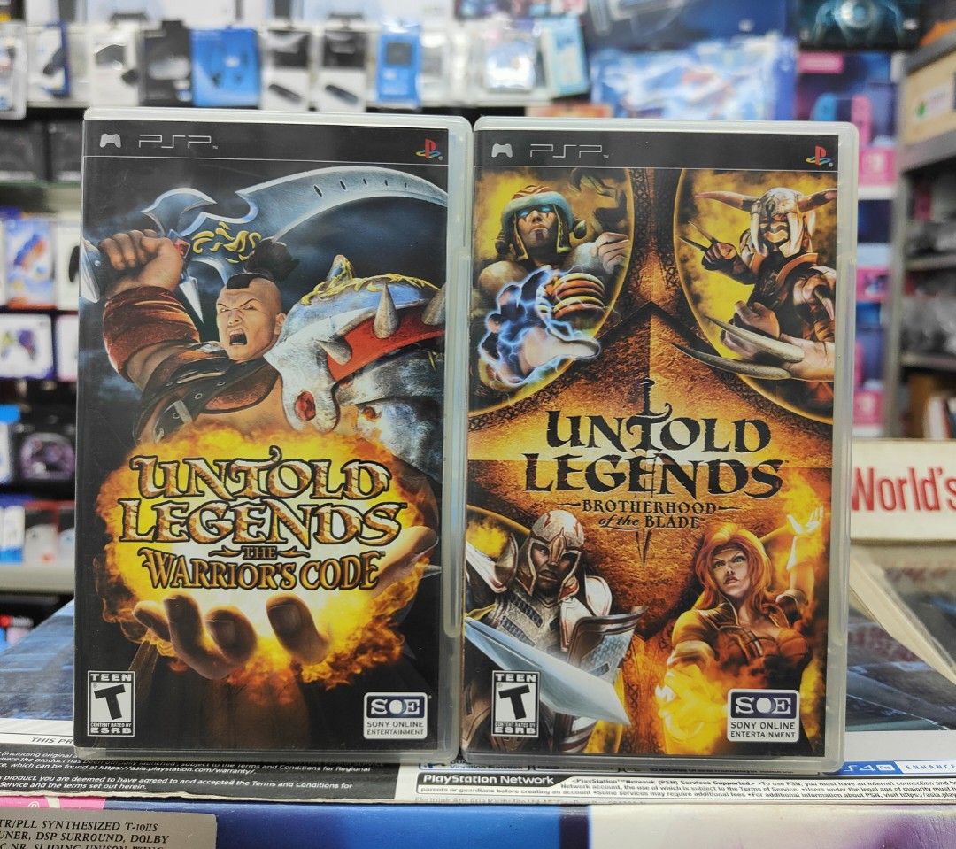 PSP Untold Legends, Video Gaming, Video Games, PlayStation on Carousell