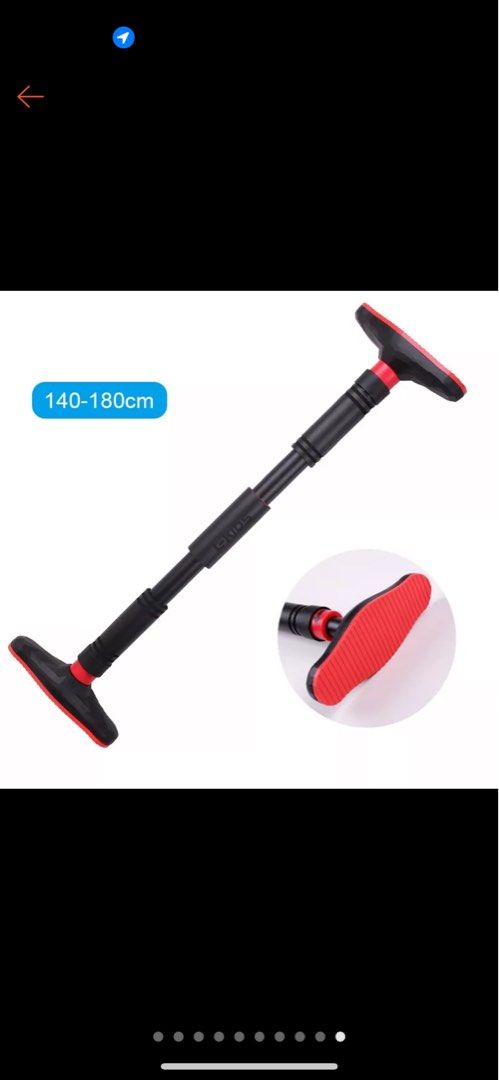 Pull up bar 140 to 180 cm extension, Sports Equipment, Other Sports ...