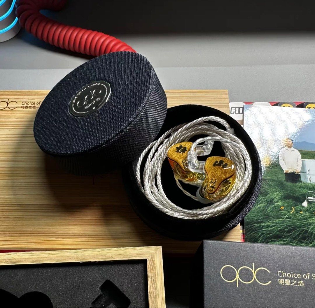 QDC Folk, Audio, Earphones on Carousell