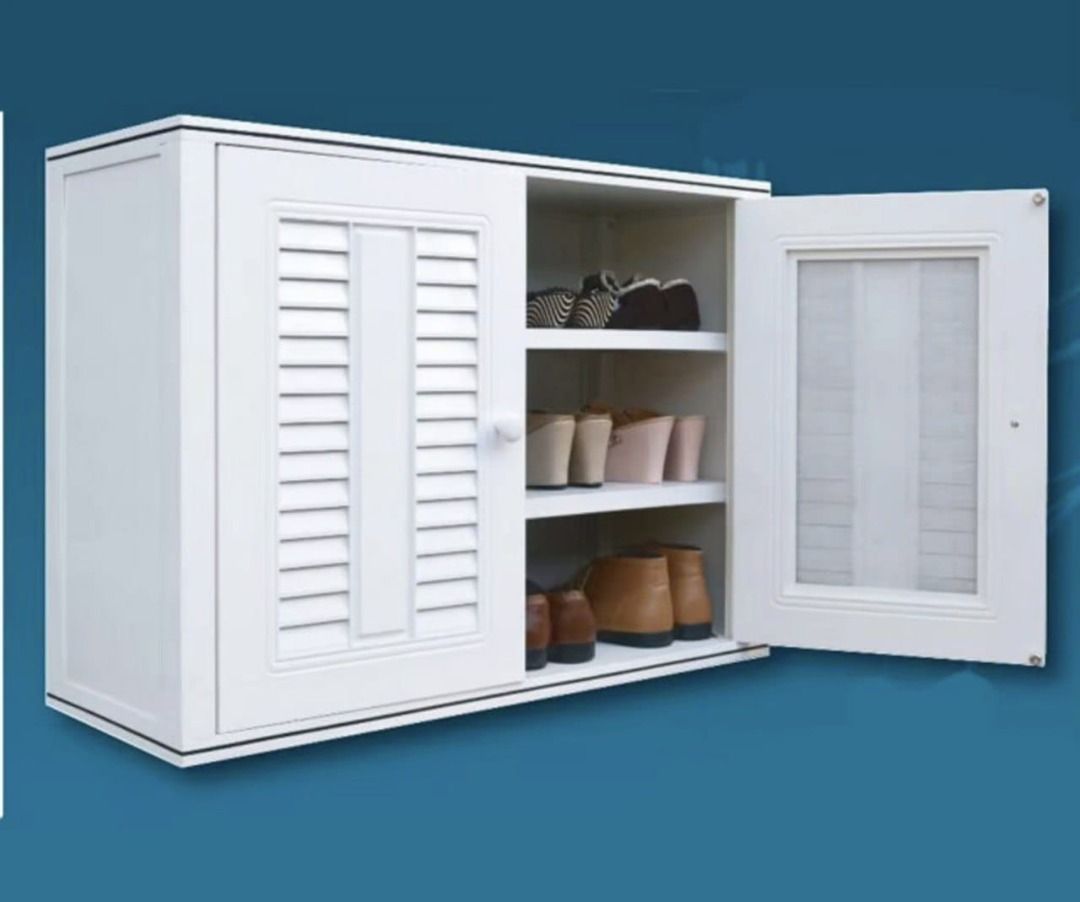 QUEEN SHOE 3-Tier 2-Ventilated Door Shoe Cabinet, Furniture & Home ...