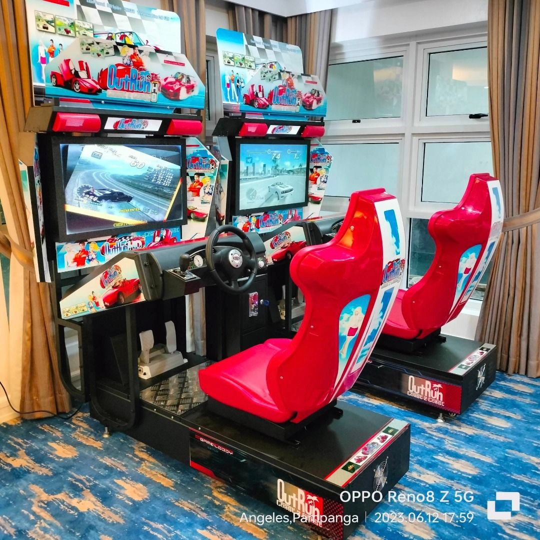 RACING CAR ARCADE MACHINE, Video Gaming, Gaming Accessories, In-Game ...