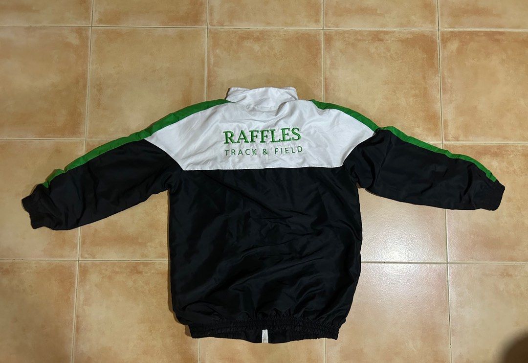 Raffles Track and Field RJC/RI CCA Windbreaker Jacket, Men's Fashion ...