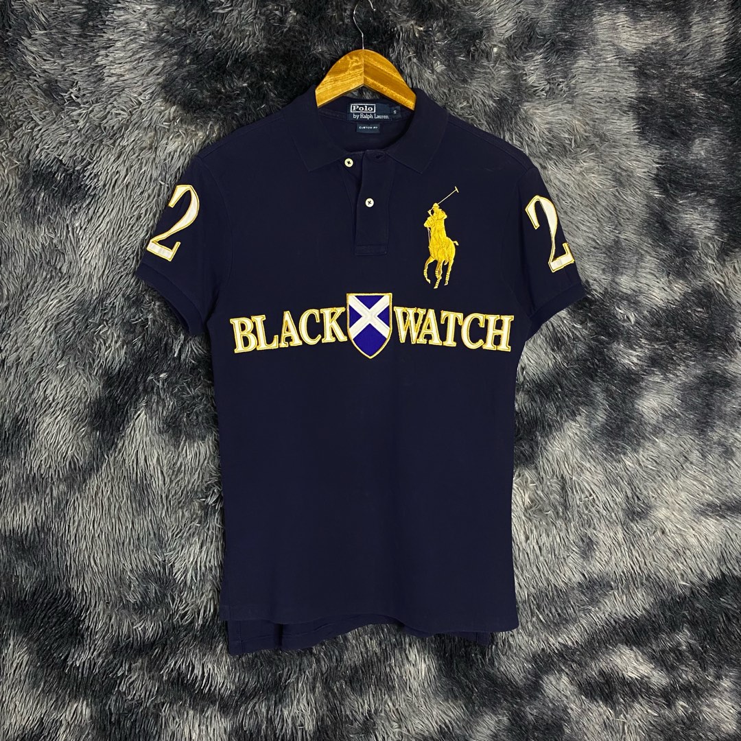 Ralph Lauren Blackwatch Polo Shirt | Small Custom Fit, Men's Fashion ...