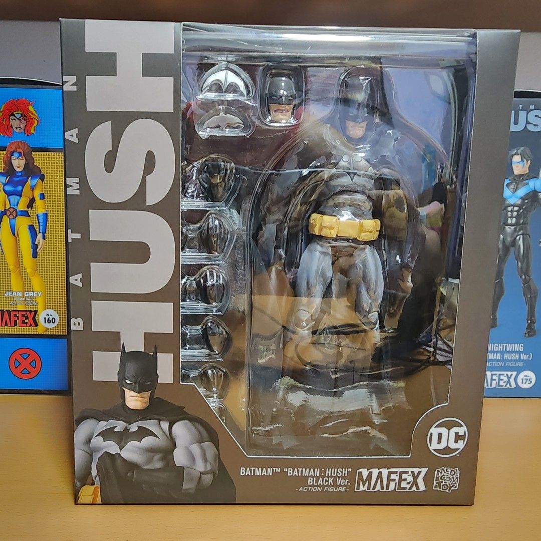 [RARE] Mafex hush Batman (black): Hush MAFEX No.126 Batman (Black Ver ...