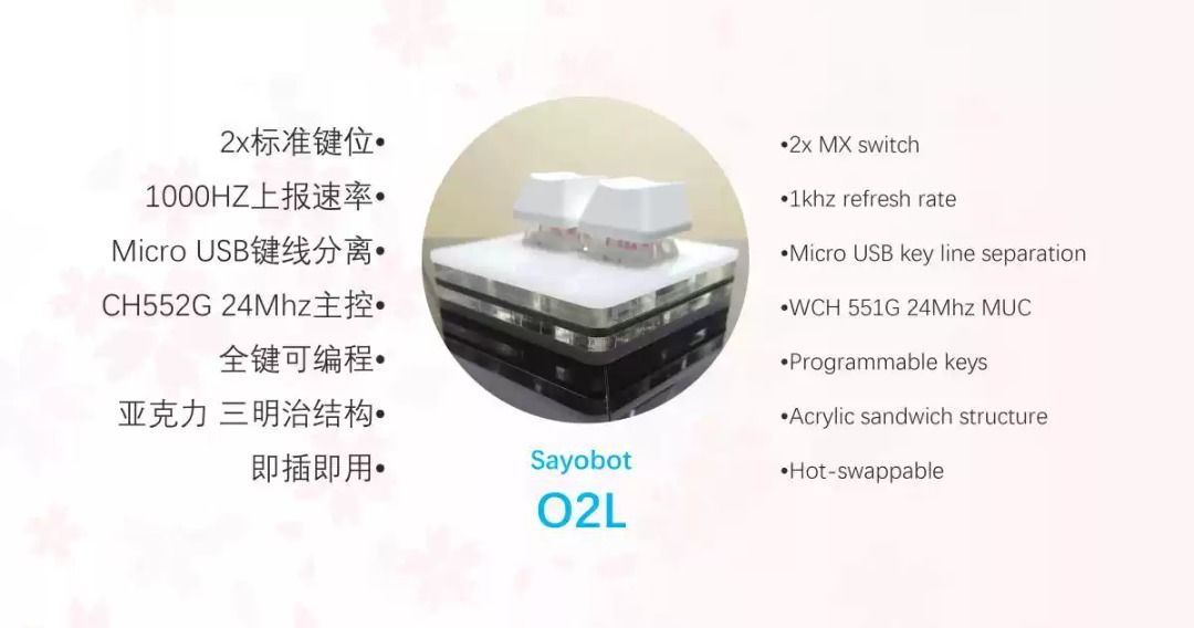 (READ DESCRIPTION OR SCROLL THROUGH PICTURES BEFORE PURCHASE!) SayoDevice SayoBot O2L osu! 2-key ...