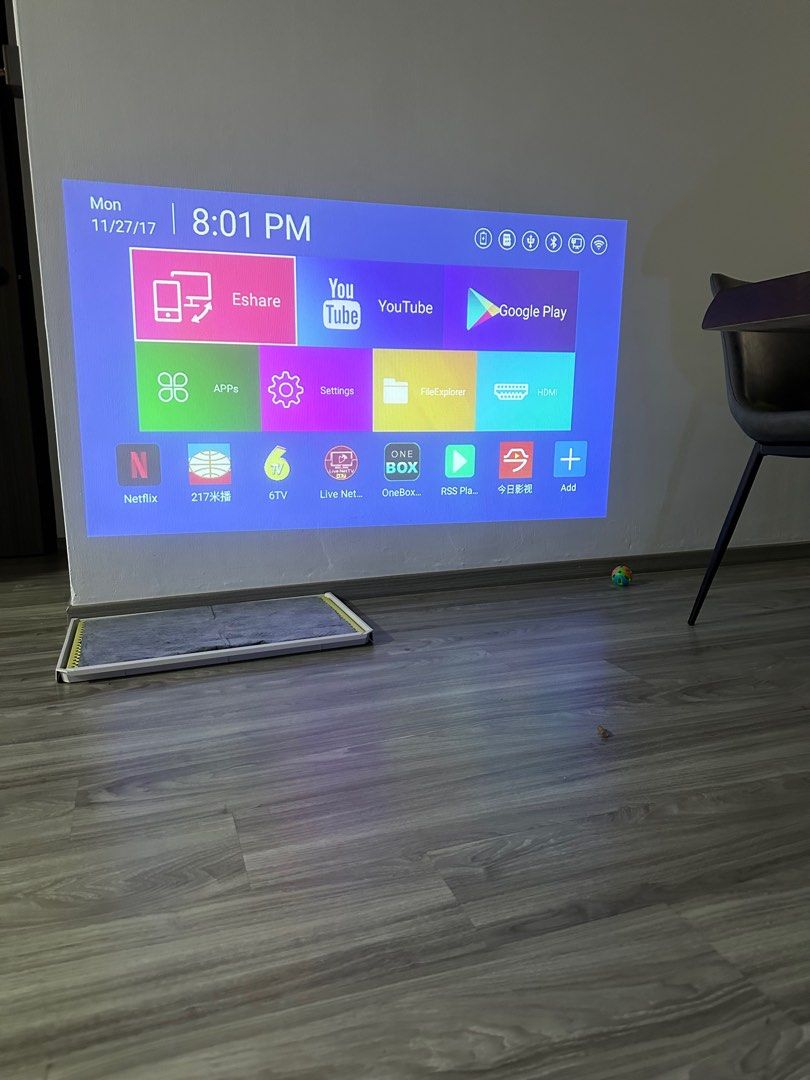 Red Bean 4K Projector, TV & Home Appliances, TV & Entertainment ...
