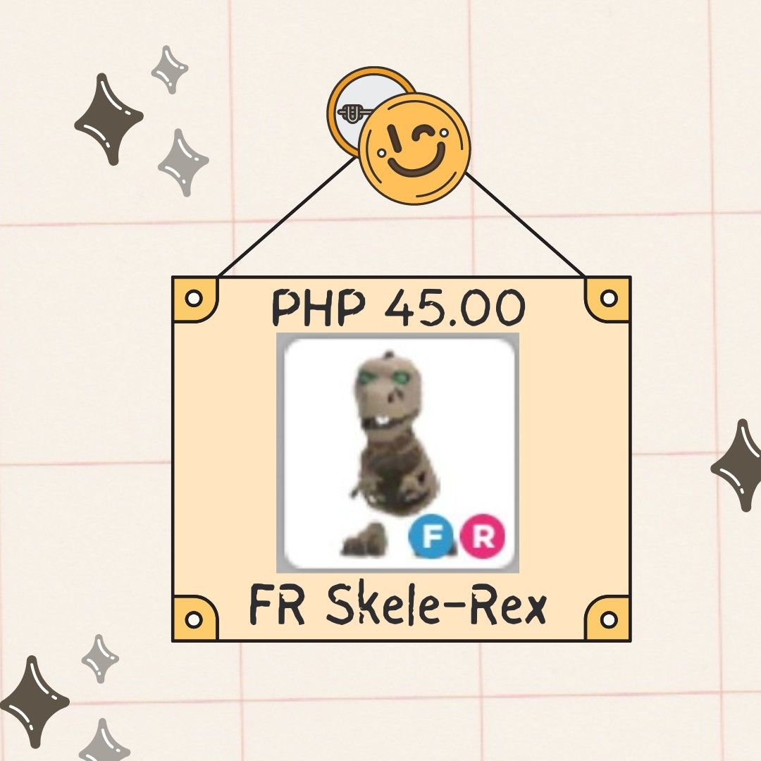 Roblox/Adopt Me | Skele-Rex, Video Gaming, Video Games, Others on Carousell