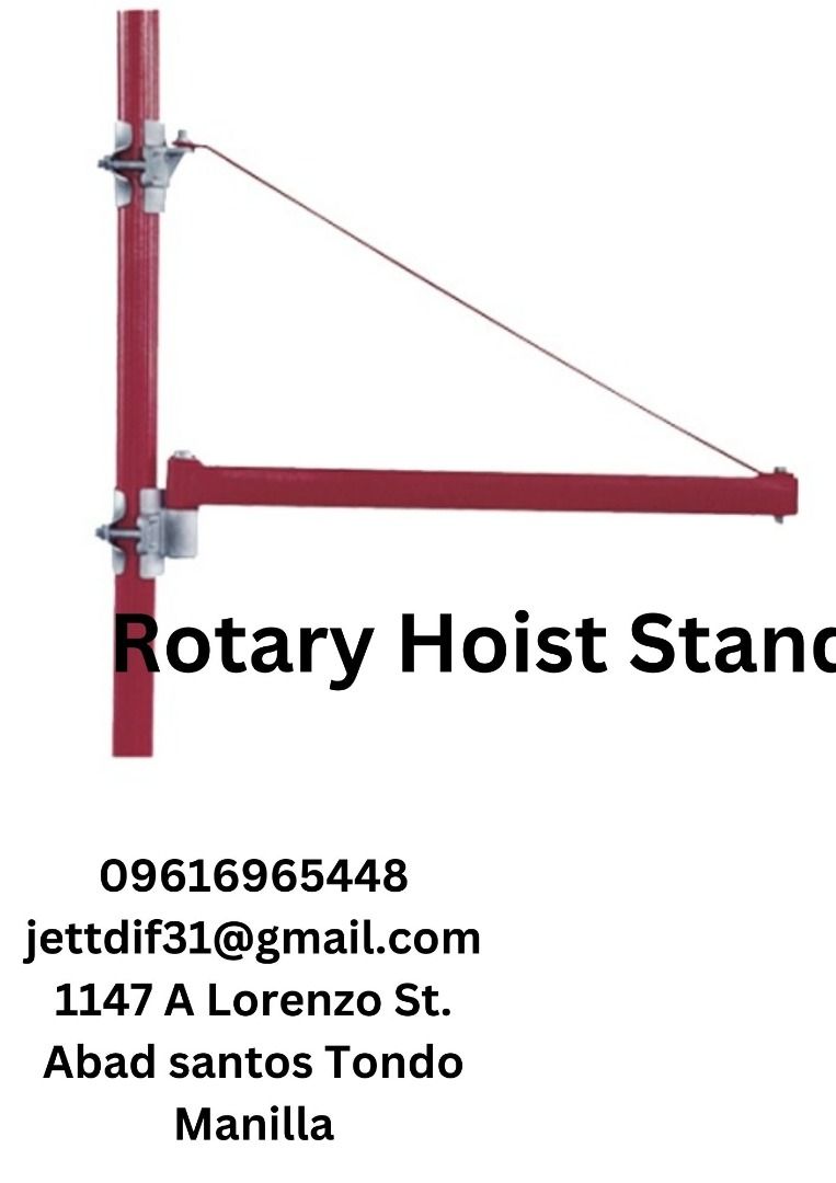 ROTARY HOIST STAND, Commercial & Industrial, Construction & Building ...