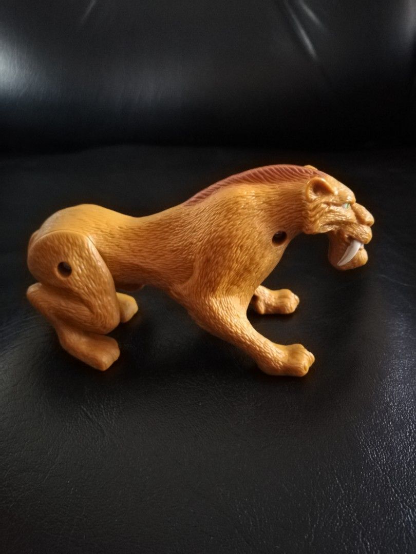 Sabertooth Tiger McDonald's Happy Meal Toy Collectible, Hobbies & Toys ...