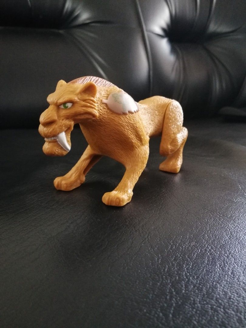 Sabertooth Tiger McDonald's Happy Meal Toy Collectible, Hobbies & Toys ...