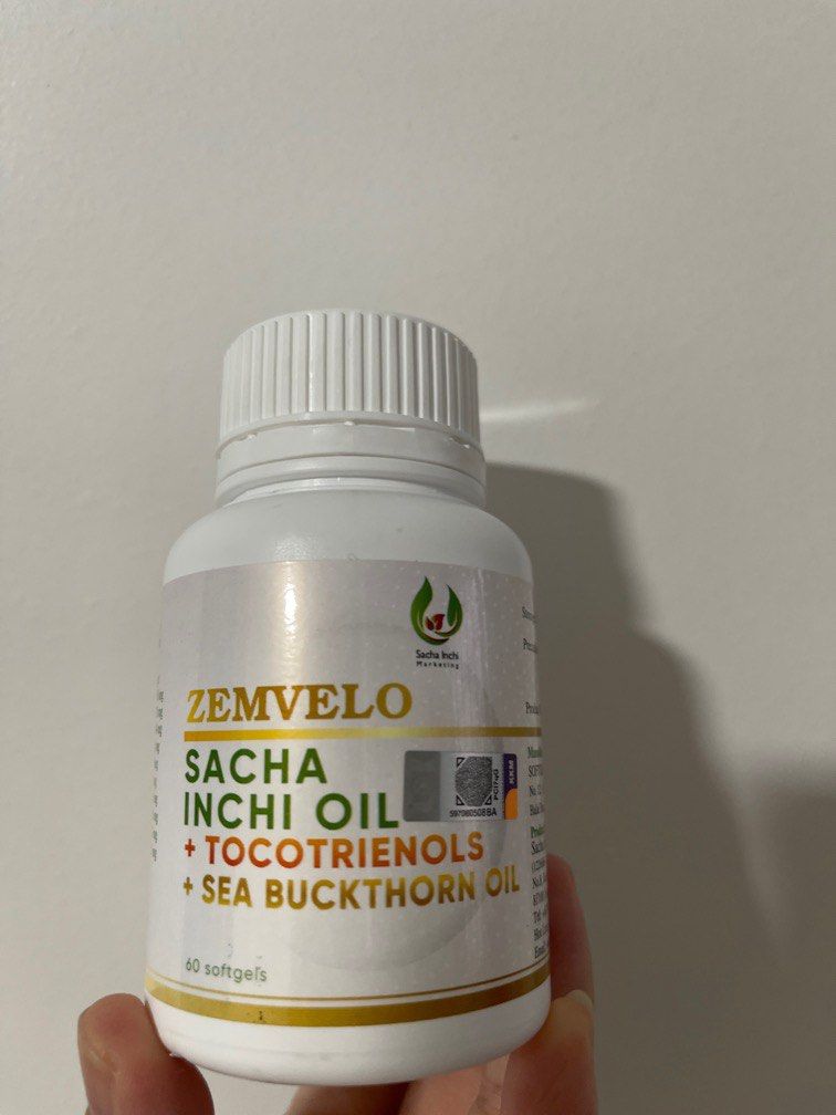Sacha Inchi Oil with Tocotrienols & Sea Buckthorn oil, Health ...