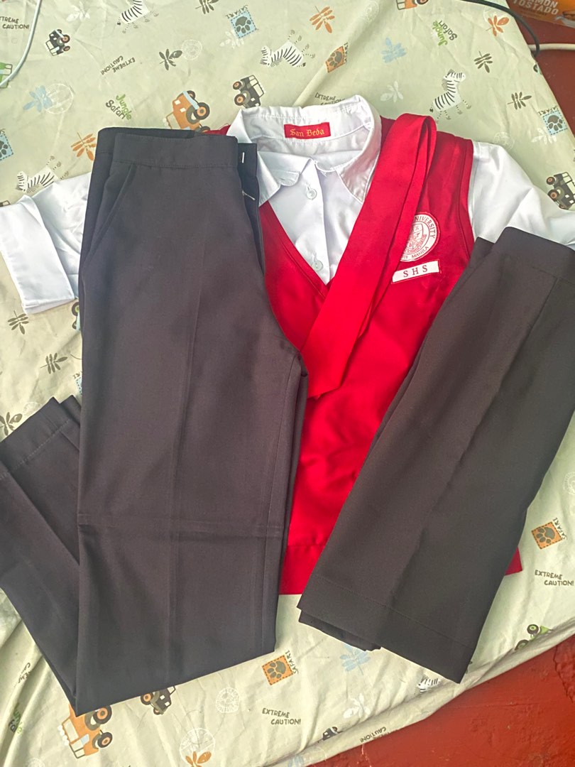 San Beda SHS Uniform, Women's Fashion, Tops, Blouses on Carousell