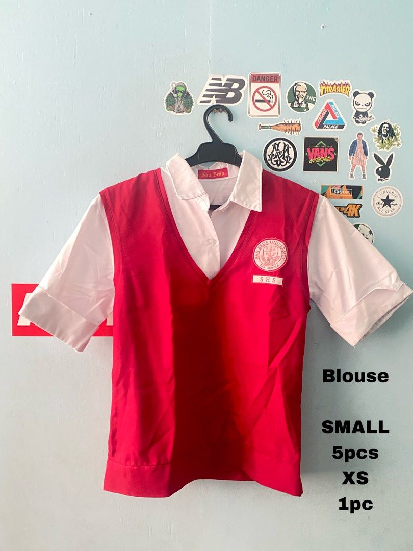 San Beda SHS Uniform, Women's Fashion, Tops, Blouses on Carousell