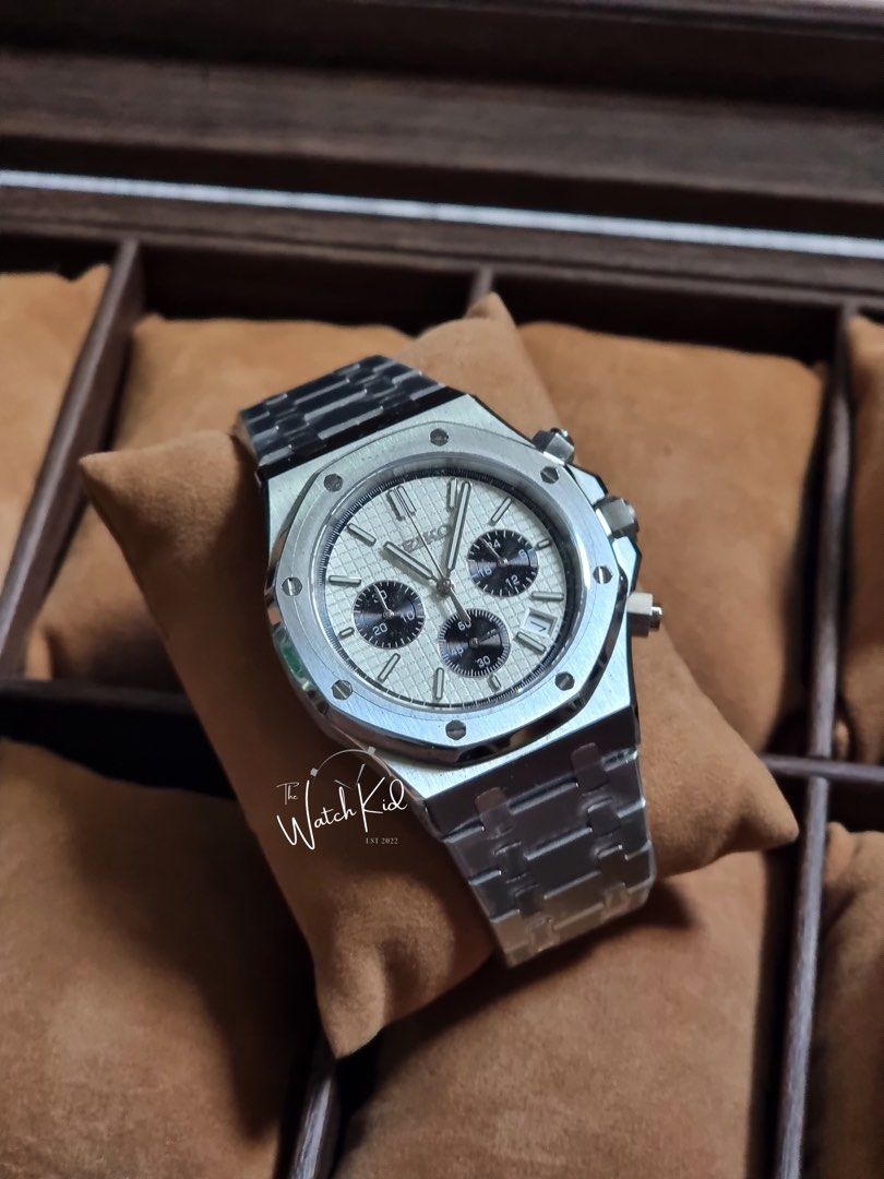 Seiko AP Oak Panda Mod on Carousell