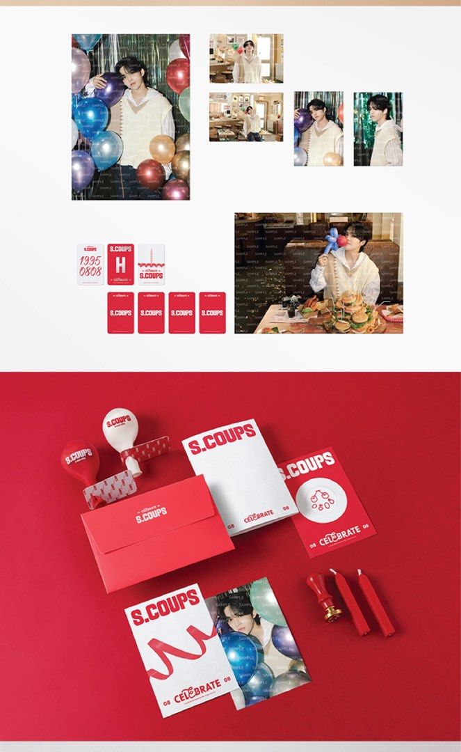 Seventeen S.COUPS BIRTHDAY BOX VER 3 on Carousell