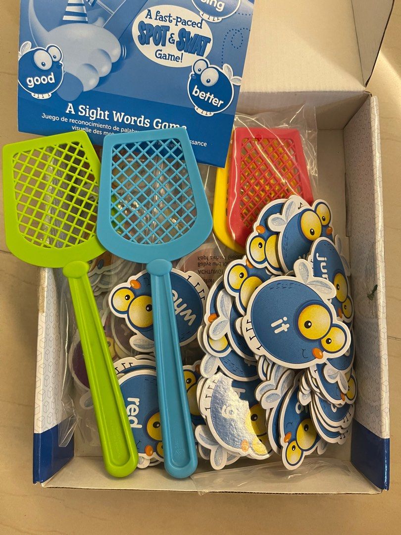 Sight Word SWAT!, Hobbies & Toys, Toys & Games on Carousell