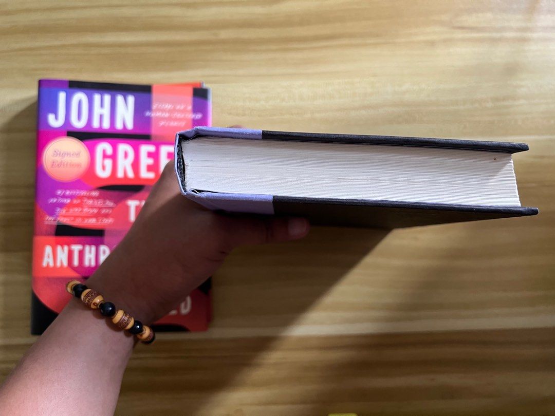Signed Edition: John Green - The Anthropocene Reviewed, Hobbies & Toys ...
