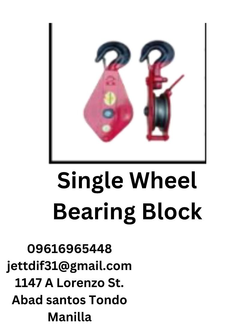 Single Wheel Bearing Block, Commercial & Industrial, Construction ...