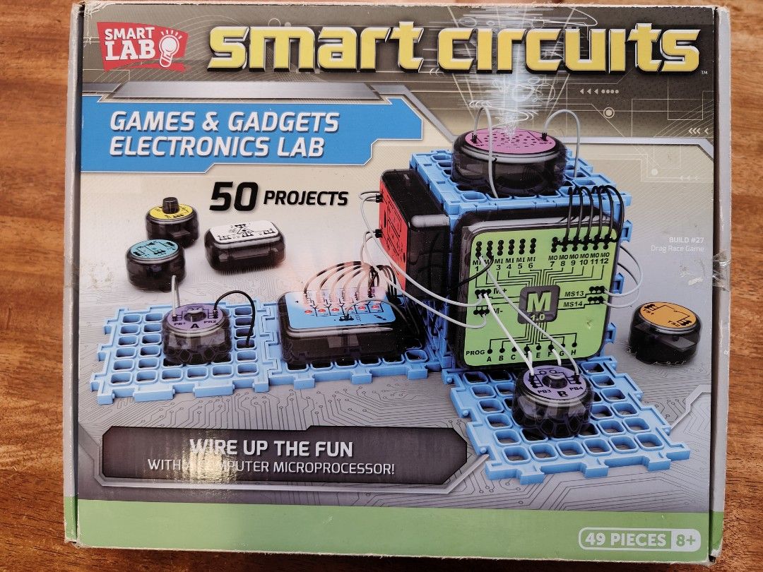 Smart Lab Smart Circuits Games Gadgets Electronics Lab, Hobbies & Toys ...