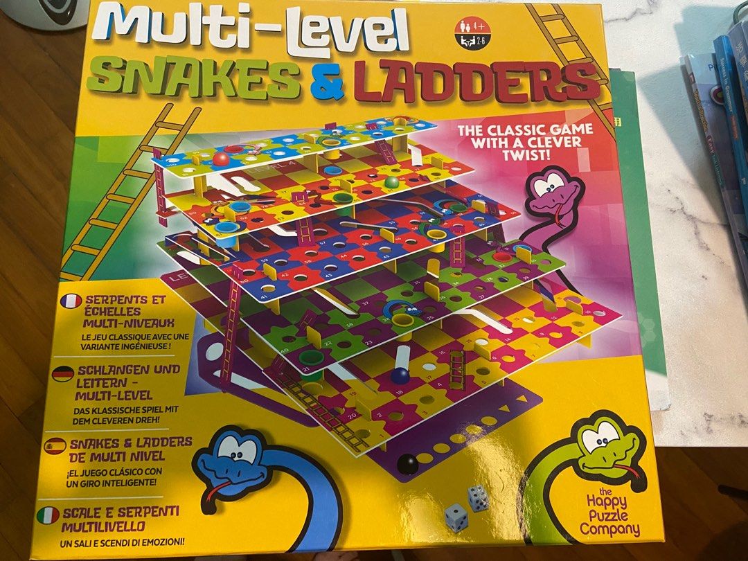 Snakes & Ladders, 興趣及遊戲, 玩具 & 遊戲類 - Carousell