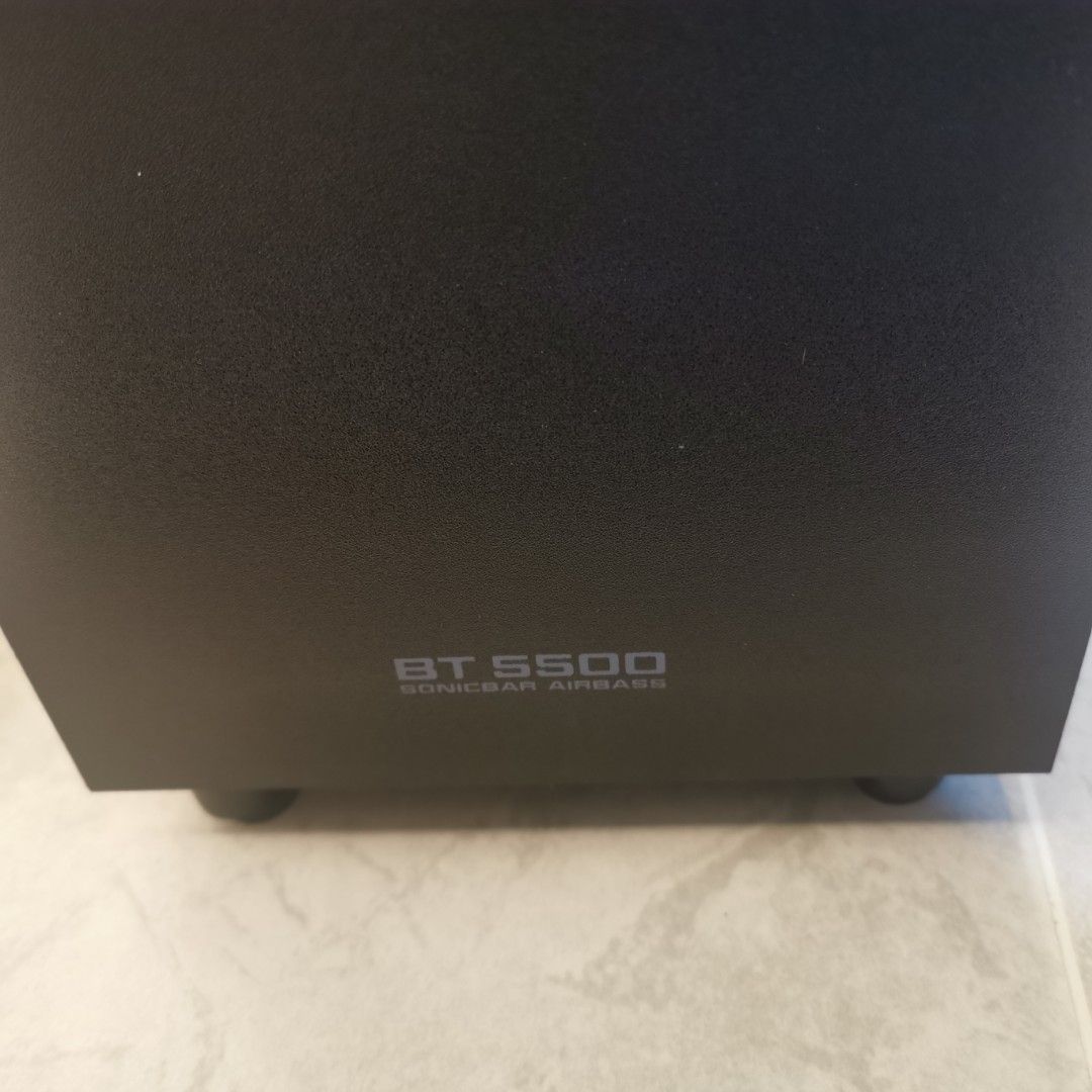 Sonic Gear BT-5500 Sonicbar with wireless Subwoofer, Audio, Soundbars ...