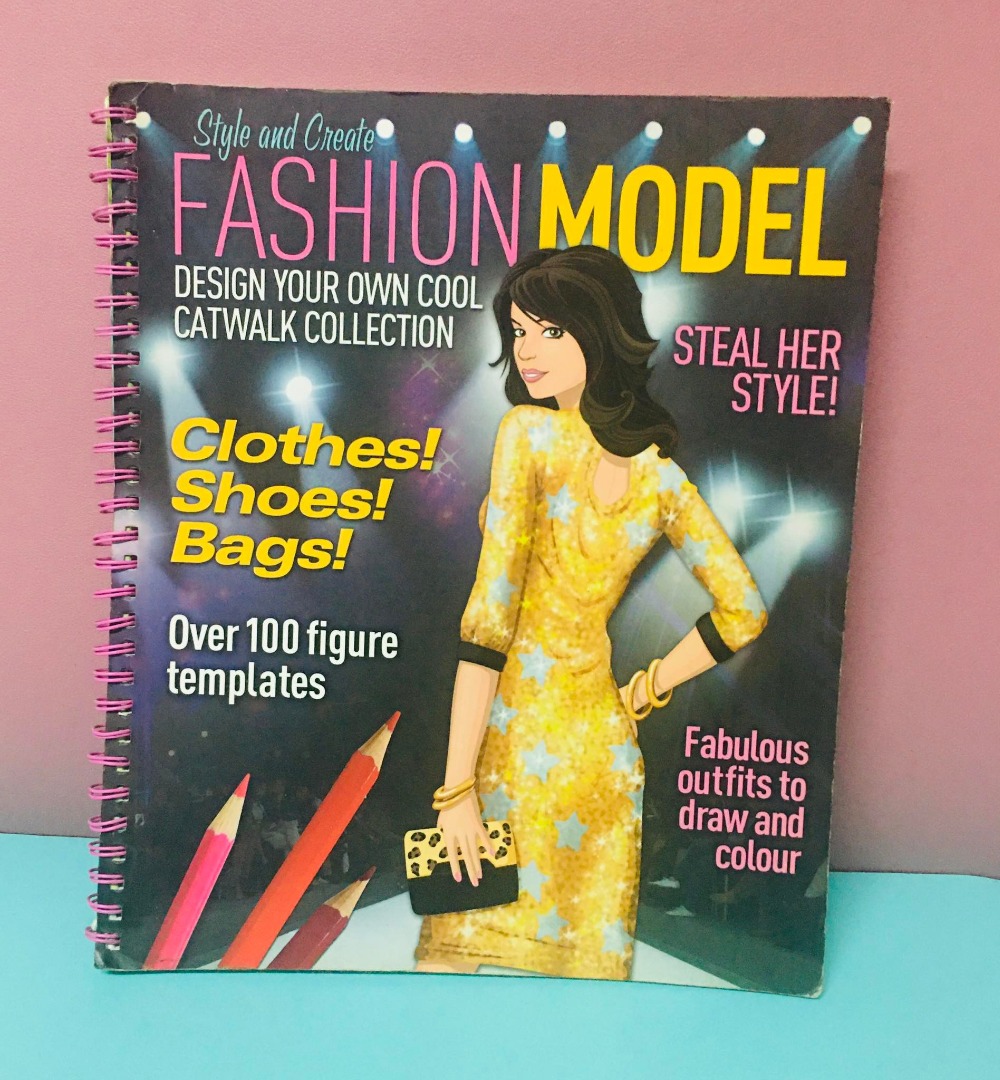 Style and Create Fashion Model Book, Hobbies & Toys, Books & Magazines ...