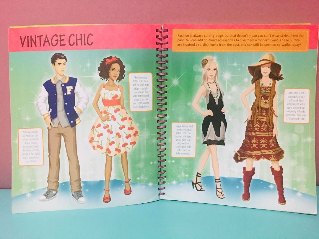 Style and Create Fashion Model Book, Hobbies & Toys, Books & Magazines ...