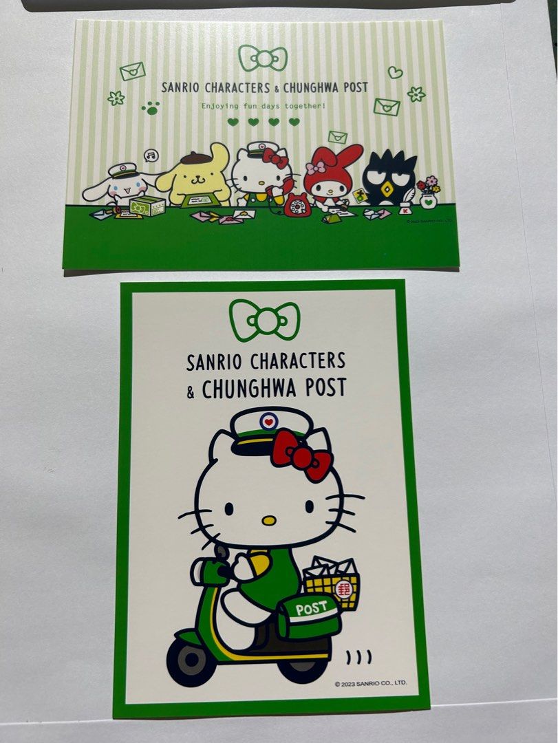 Taiwan ROC 2023 hello kitty my melody bad badtz-maru cinnamoroll ...