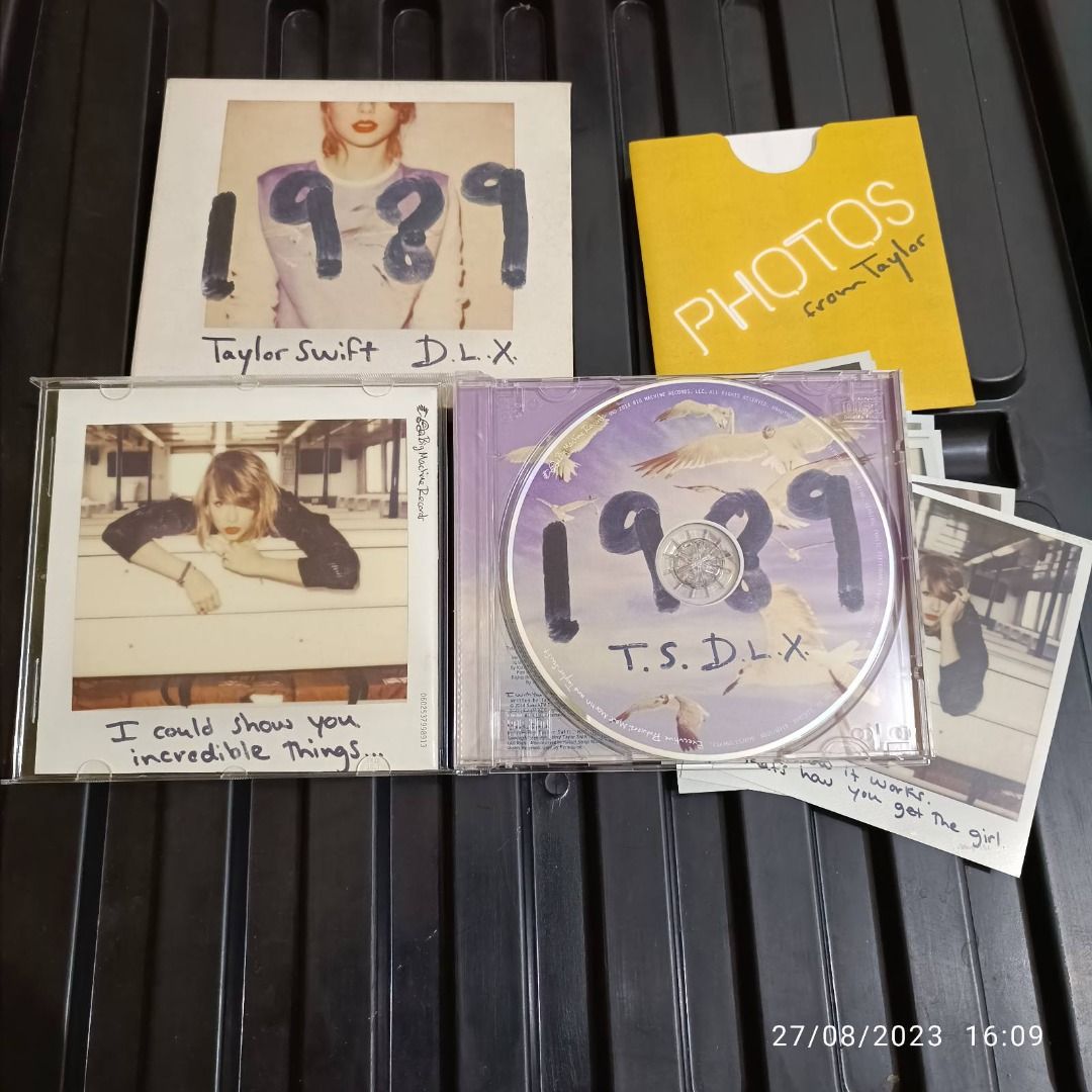 Taylor Swift 1989 DLX Version (album only), Hobbies & Toys, Music ...