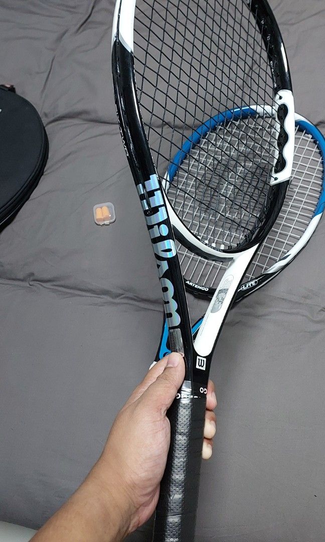Tennis Rackets - Wilson ncode six-two and Artengo Lite, Sports ...