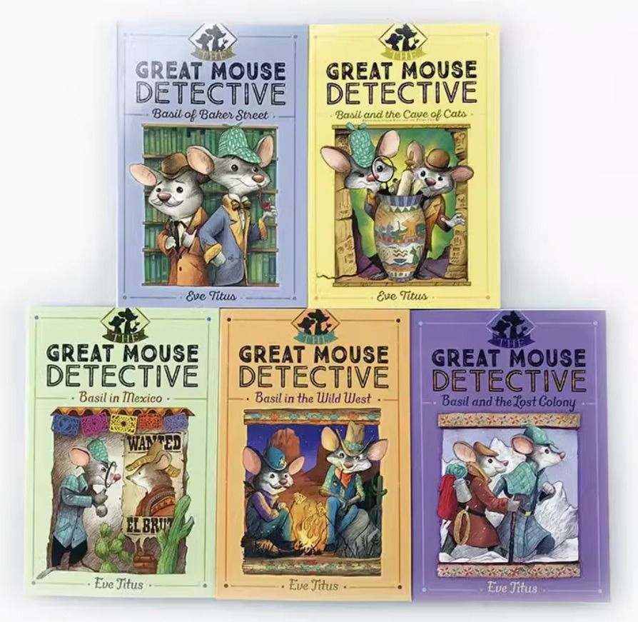 The Great Mouse Detective Crumbs and Clues Collection (5 Books ...