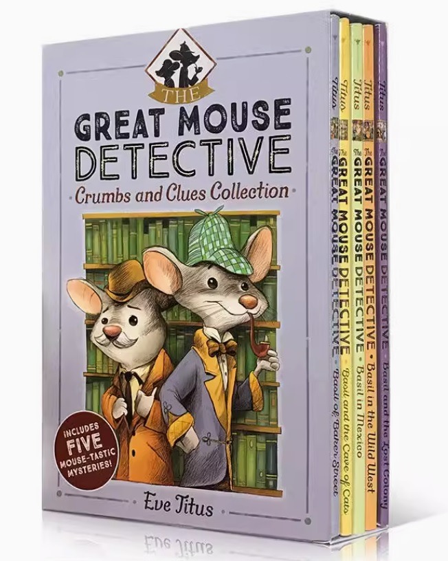 The Great Mouse Detective Crumbs and Clues Collection (5 Books ...