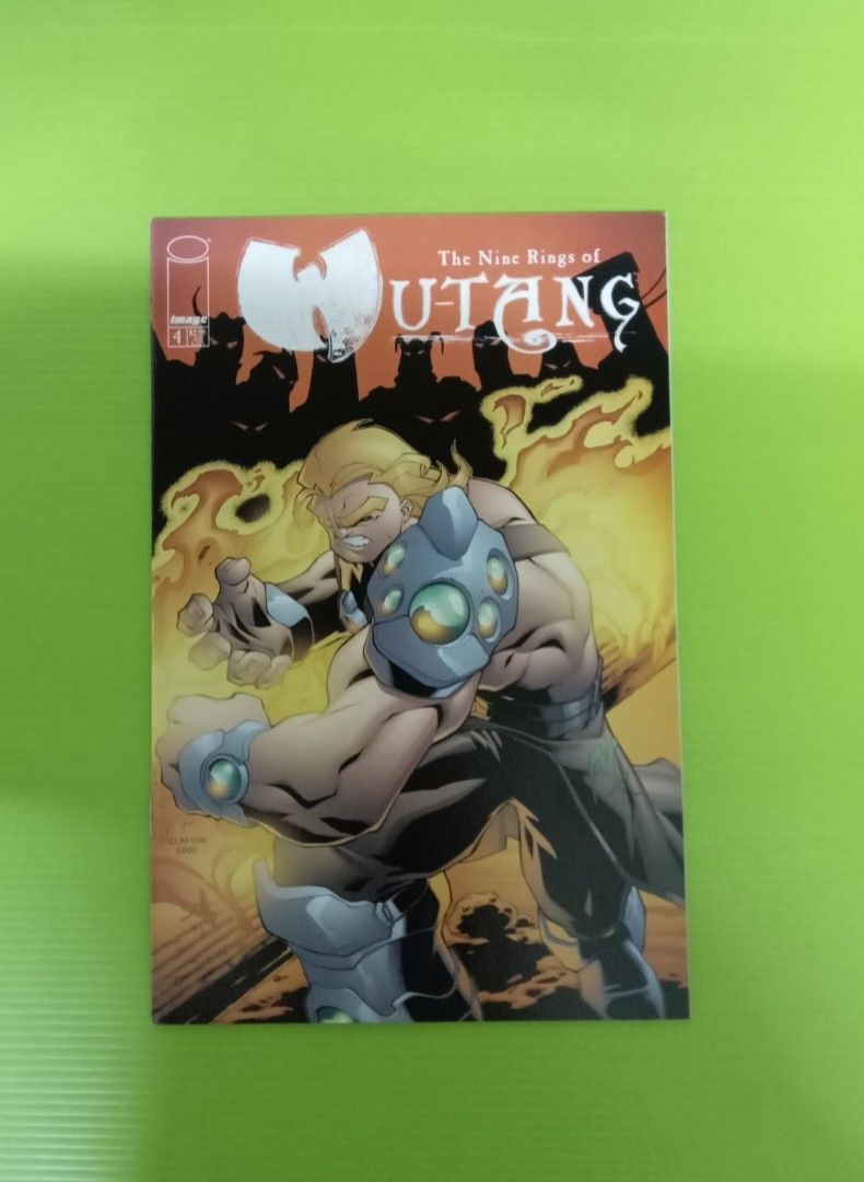 The Nine Rings Of Wu-Tang #4 ( Clayton Henry - Cover Art ) Avalon ...