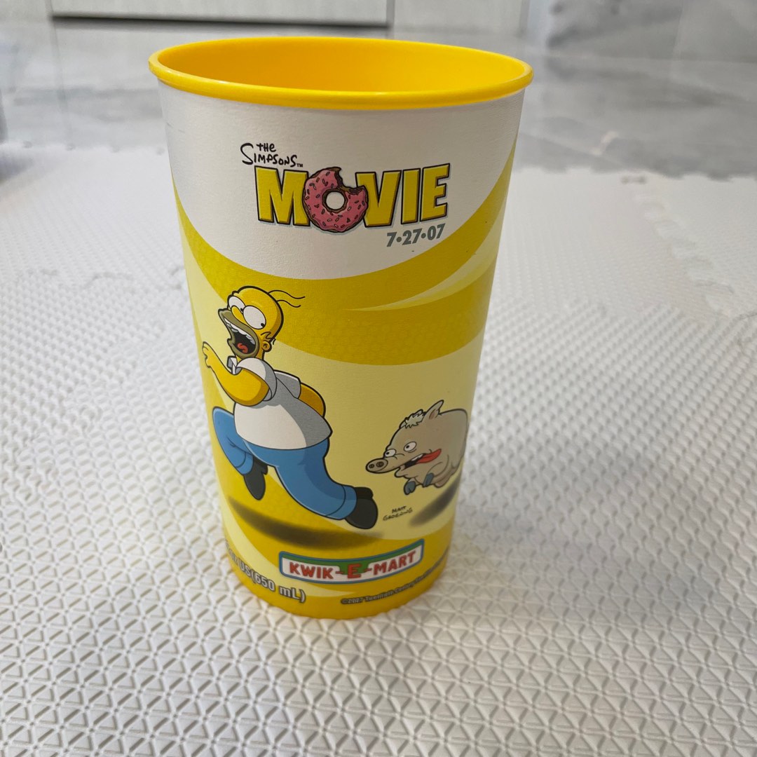 The Simpons Movie Cup, Hobbies & Toys, Collectibles & Memorabilia ...