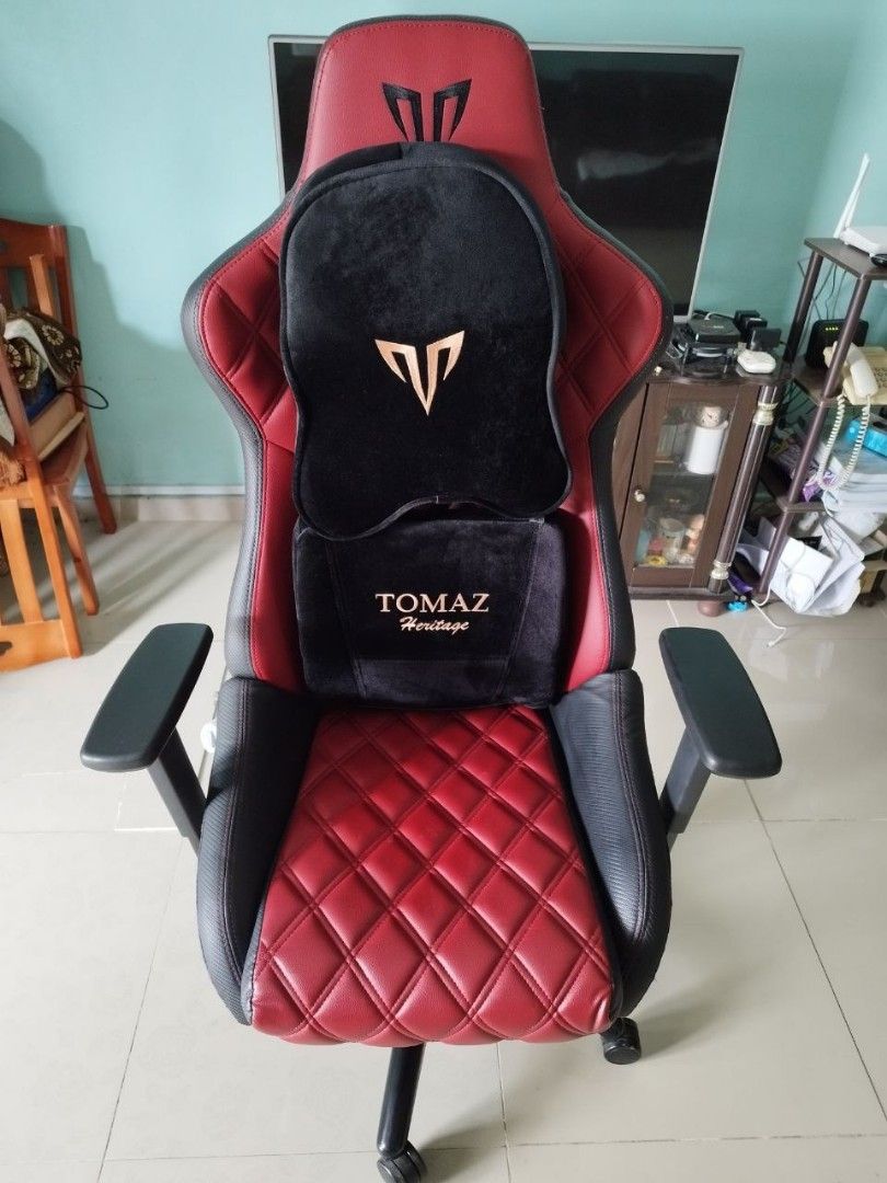 Tomaz Gaming Chair Burgundy Limited Edition Blaze X Pro / Kerusi Gaming Burgundy Edisi Terhad ...