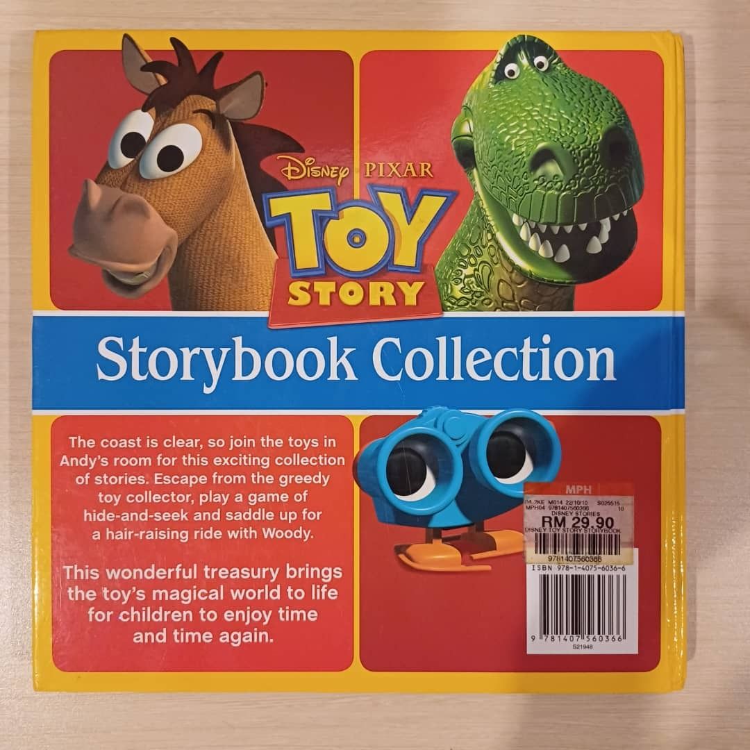 TOY STORY STORYBOOK COLLECTION, Hobbies & Toys, Books & Magazines ...