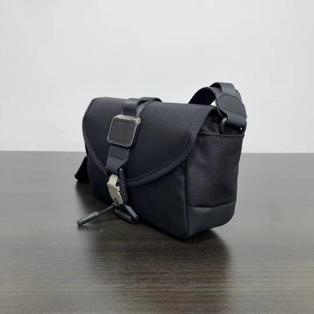 Tumi Alpha Bravo Compass Flap Crossbody-Black, Men's Fashion, Bags ...