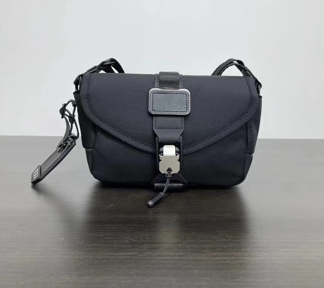 Tumi Alpha Bravo Compass Flap Crossbody-Black, Men's Fashion, Bags ...