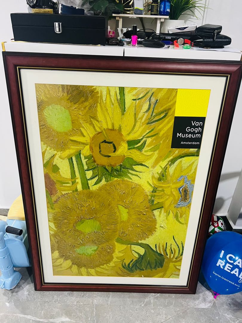 Van Gogh Museum Amsterdam Solid wood art frame, Furniture & Home Living ...