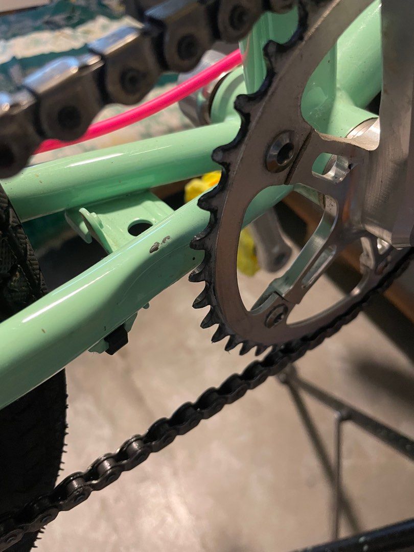 Velo orange neutrino mini velo folding bike bmx style Shimano 10 speed ...